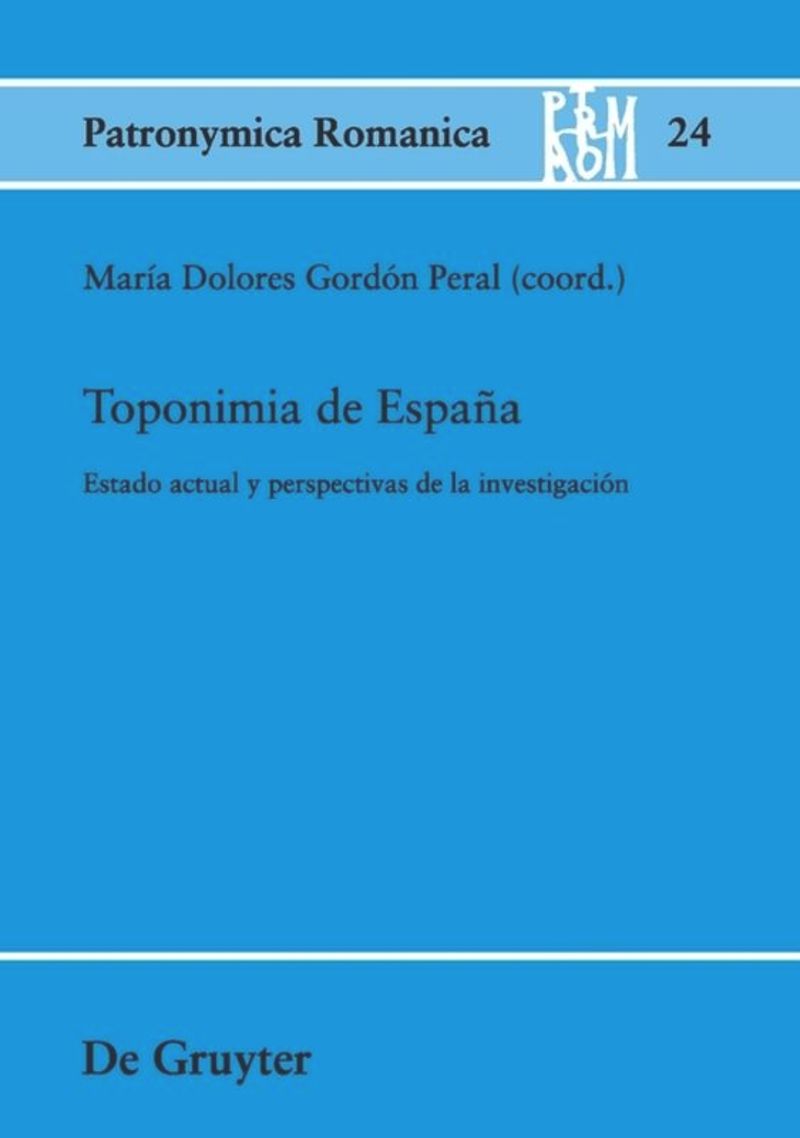 Toponimia de España...