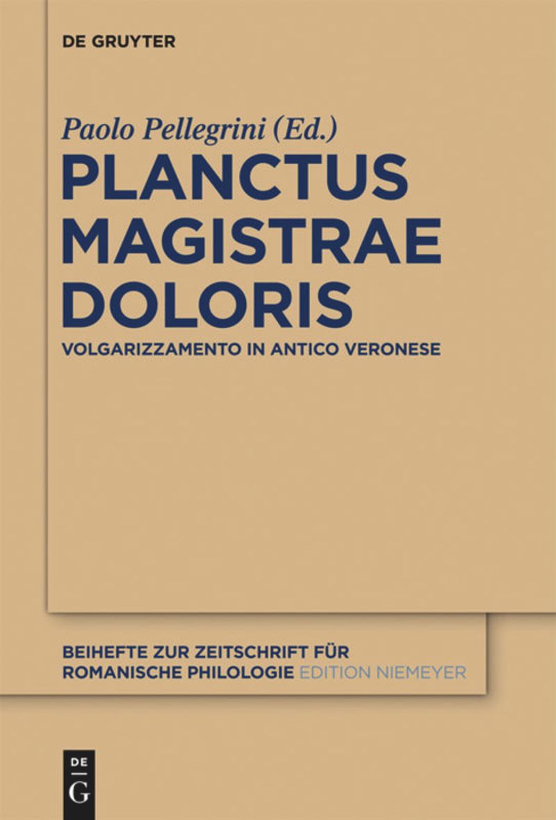 Planctus Magistrae Doloris...