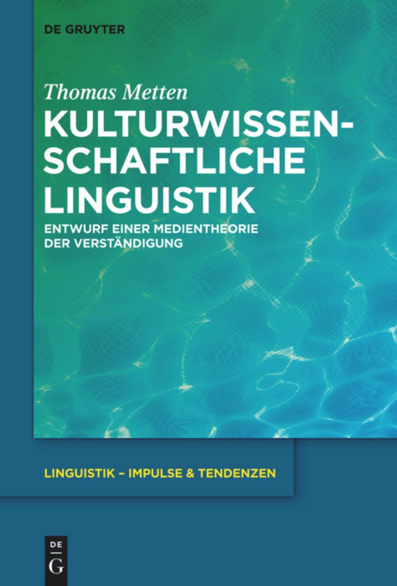 Kulturwissenschaftliche Linguistik...
