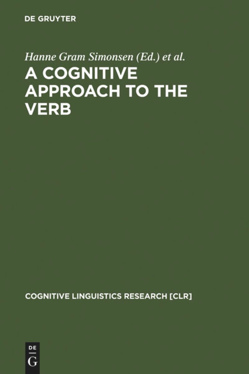 A Cognitive Approach to the Verb
