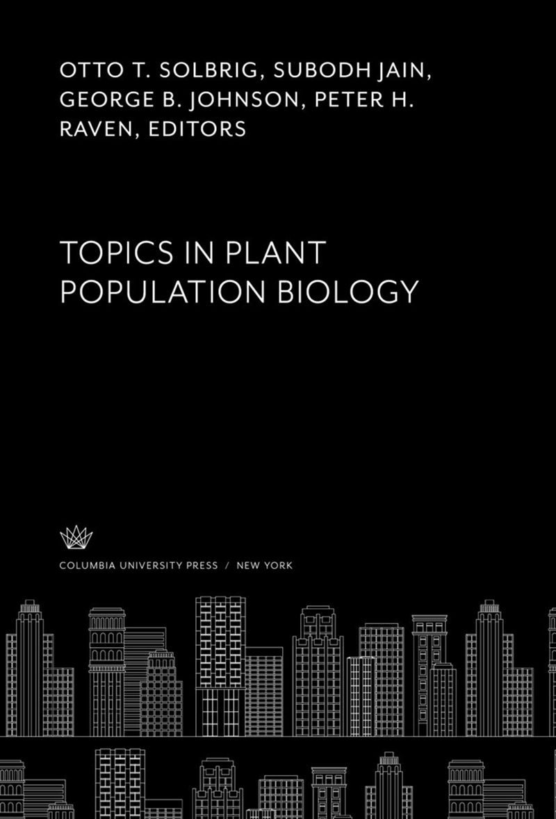 Topics in Plant Population Biology