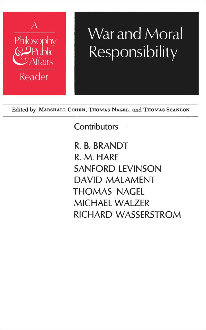 War and Moral Responsibility