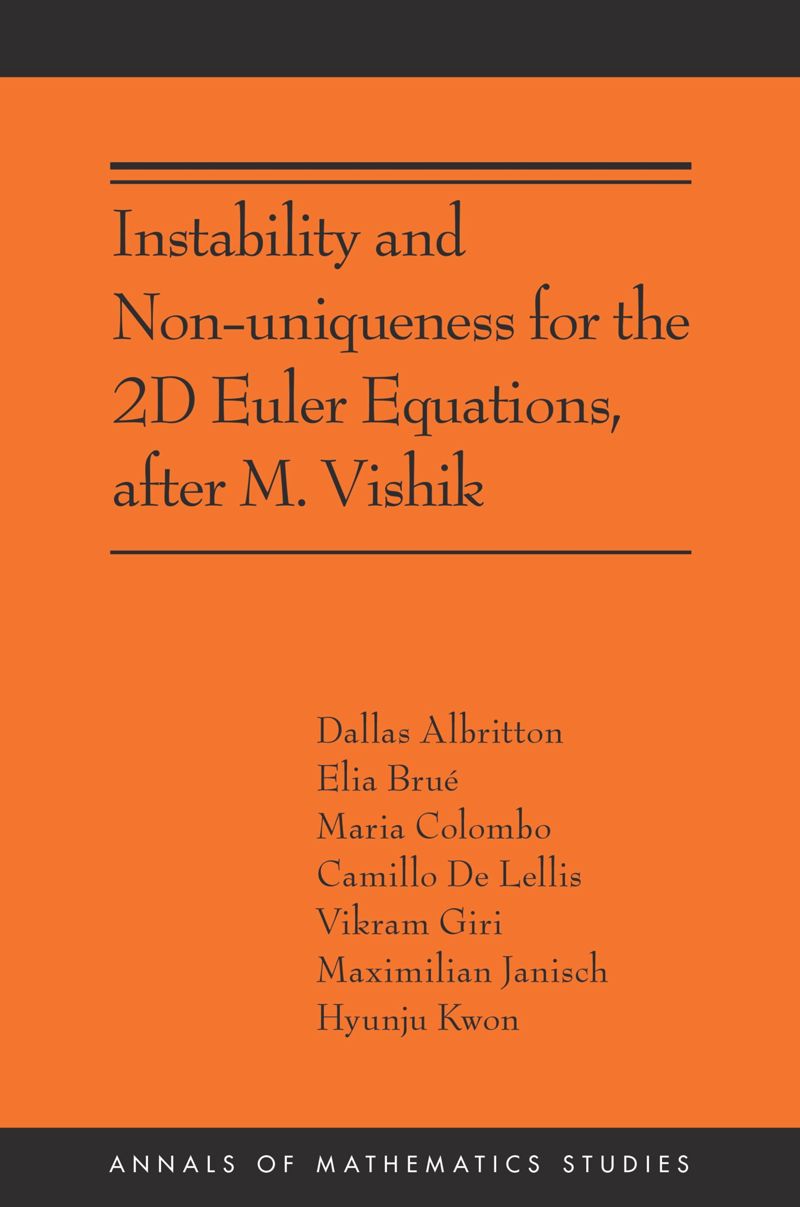 Instability and Non-uniqueness for the 2D Euler Equations...