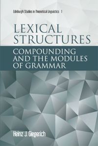 Lexical Structures