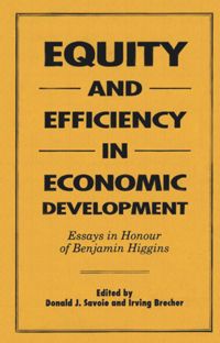 1 Equity and Efficiency in Development: Basic Concepts