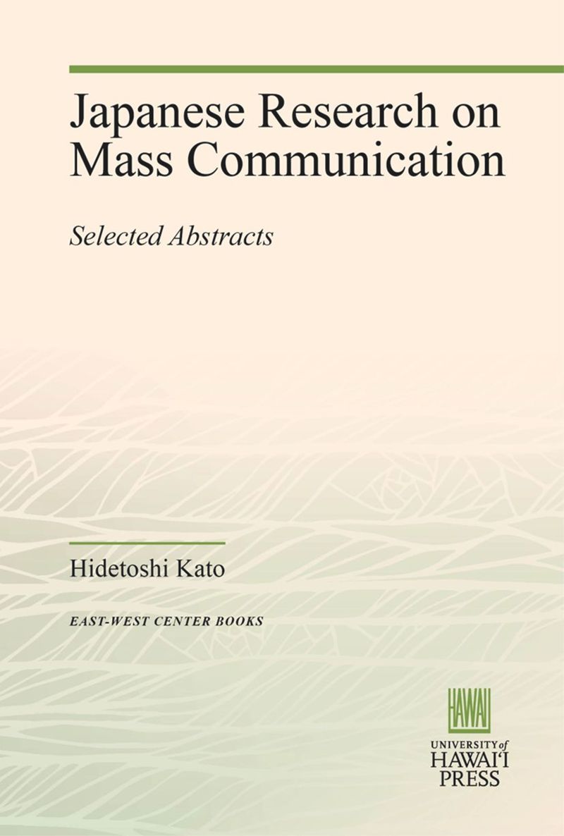 Japanese Research on Mass Communication