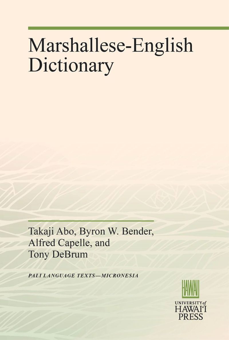 Marshallese-English Dictionary