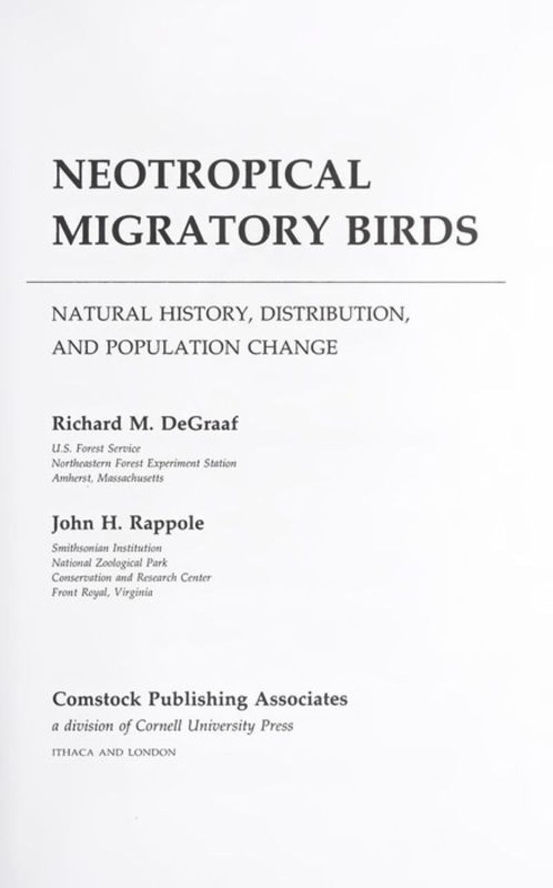 Neotropical Migratory Birds