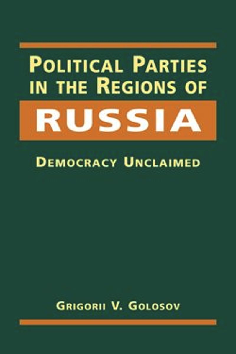 Political Parties in the Regions of Russia
