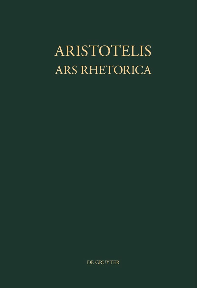 Aristotelis Ars rhetorica