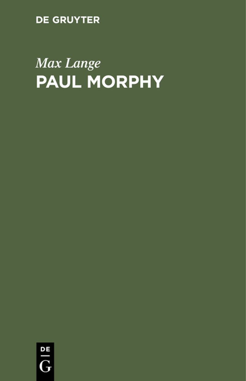 Paul Morphy