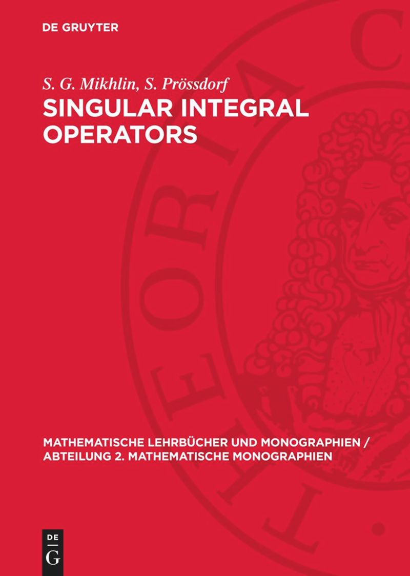 Singular Integral Operators