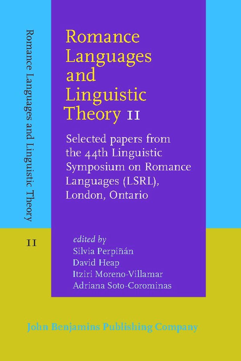 Romance Languages and Linguistic Theory 11