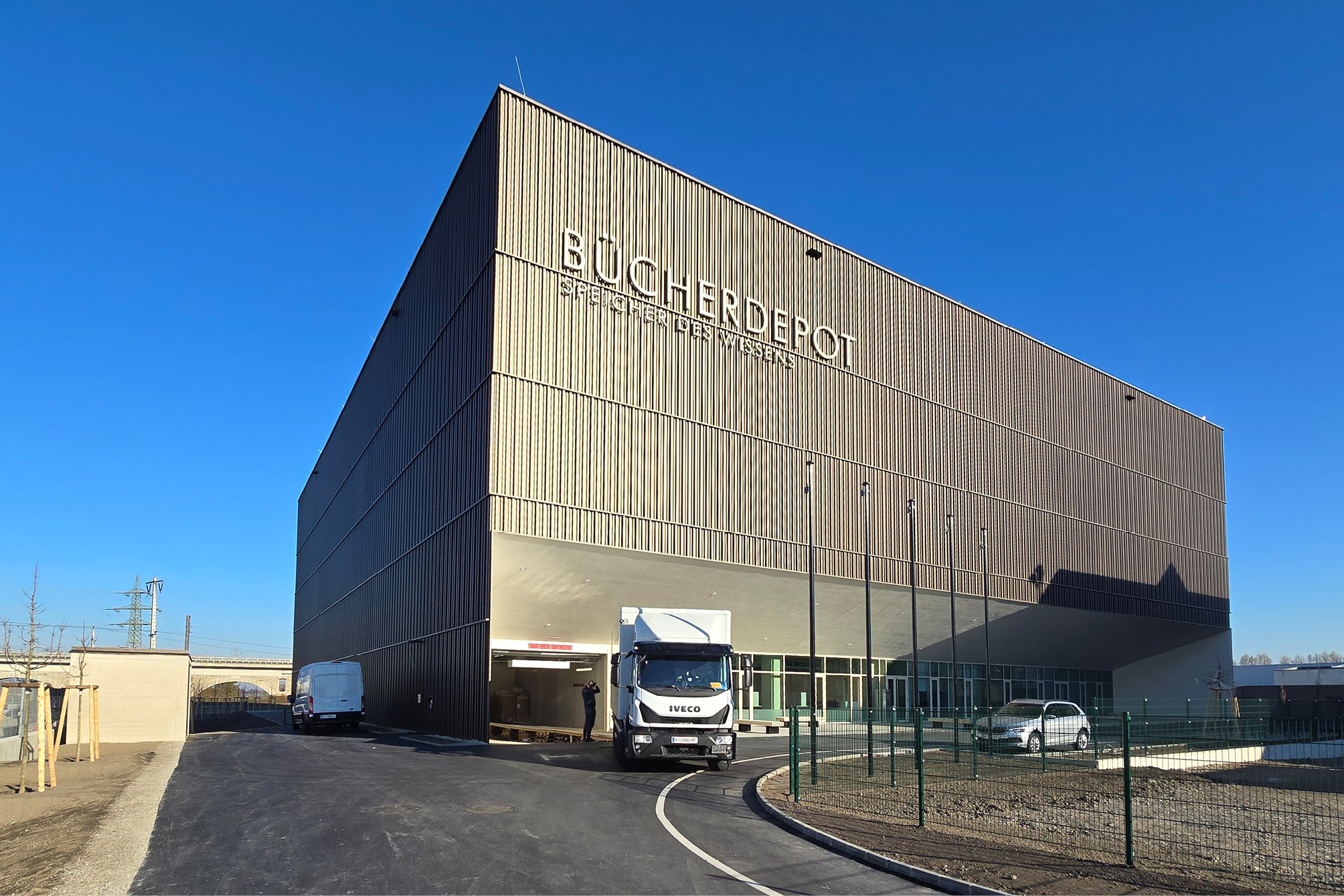 Speicher des Wissens – das neue Bücherdepot in Wien