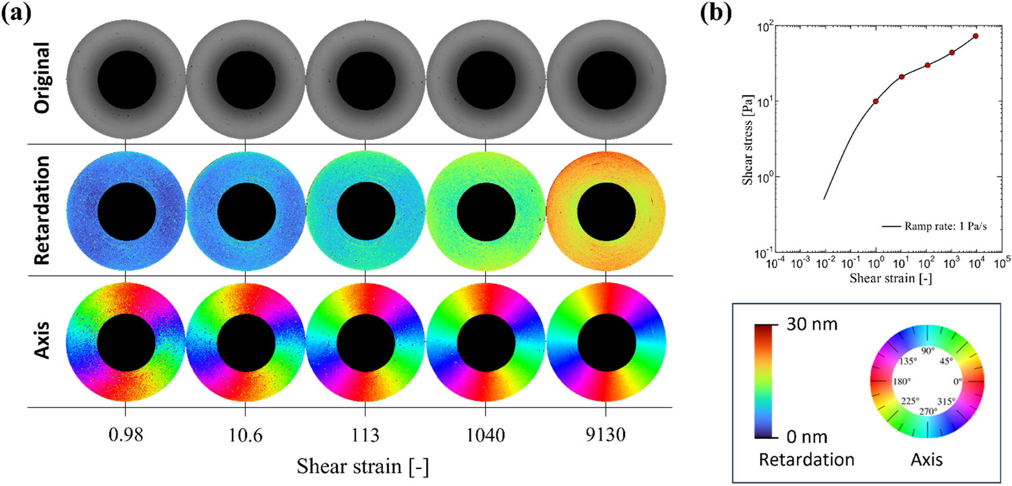 Two-dimensional rheo-optical measurement system to study dynamics and ...