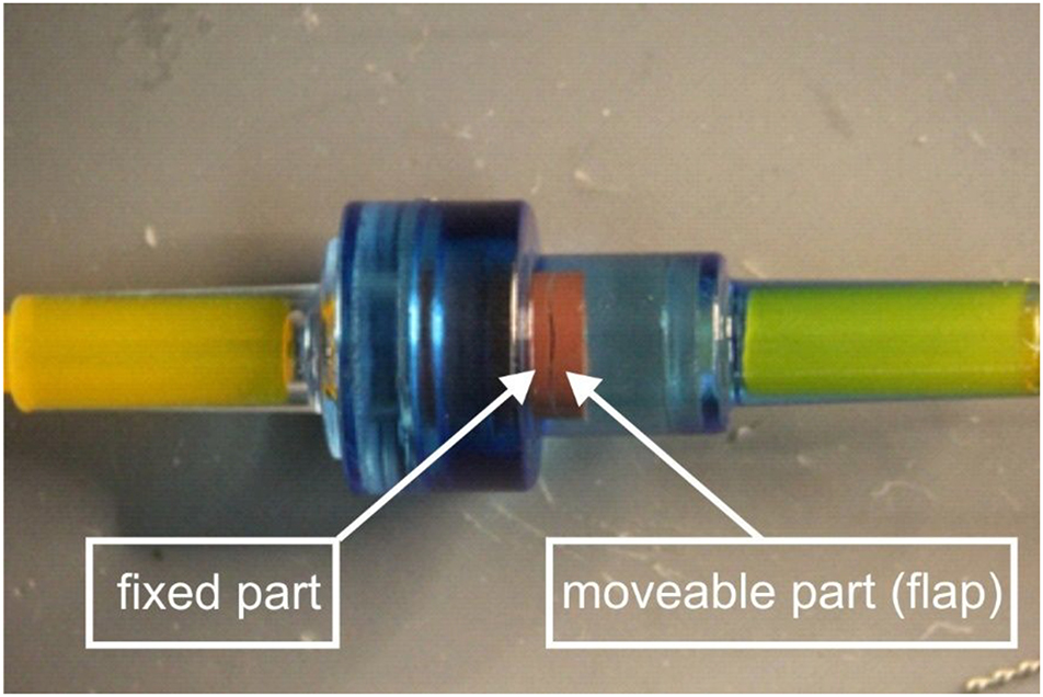 Effect of non-return valves on the time-of-arrival of new...