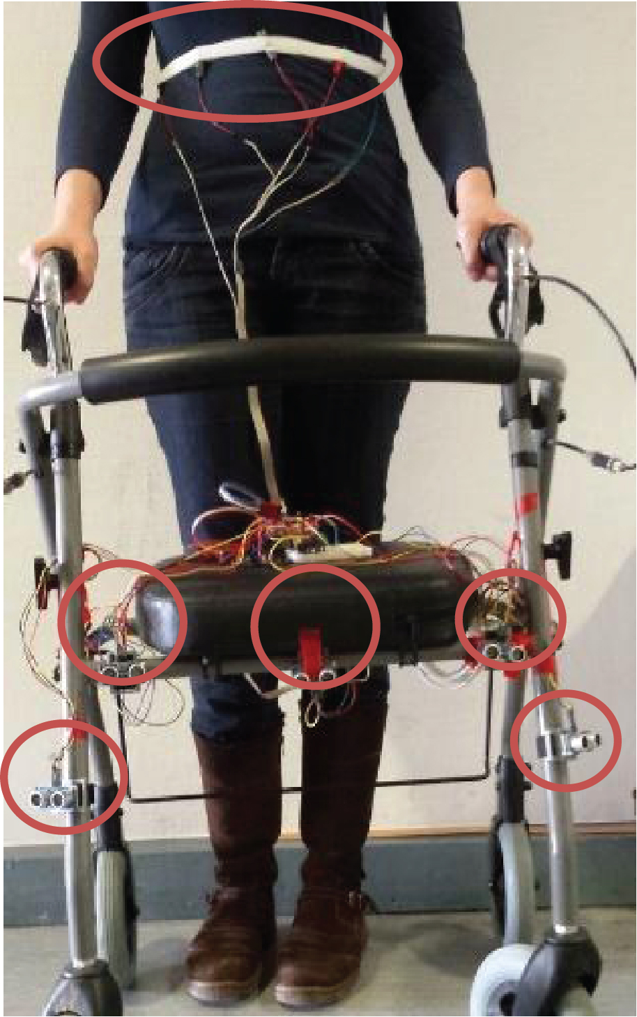 Development of a low-cost senor based aid for visually impaired people