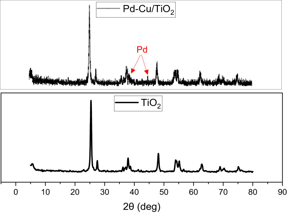 Comparative study between supported bimetallic catalysts for nitrate ...