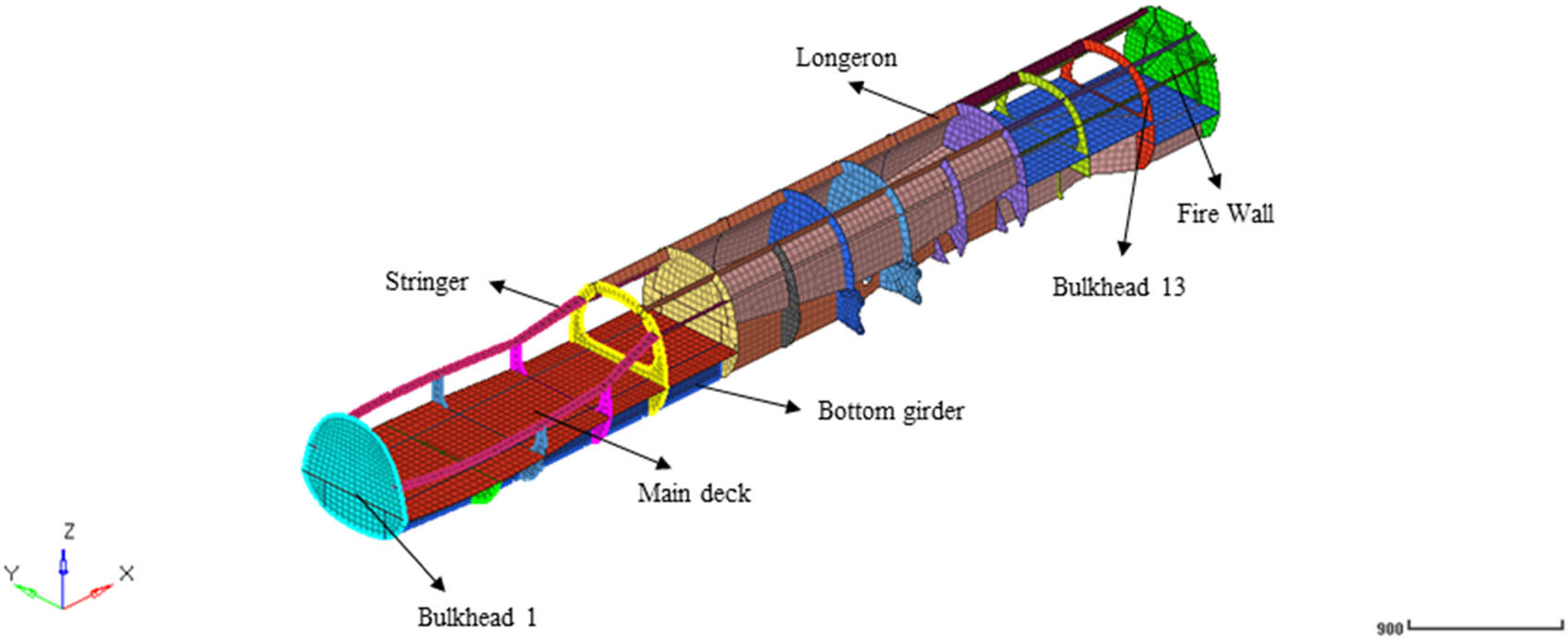 Finite element method on topology optimization applied to laminate composite of fuselage structure