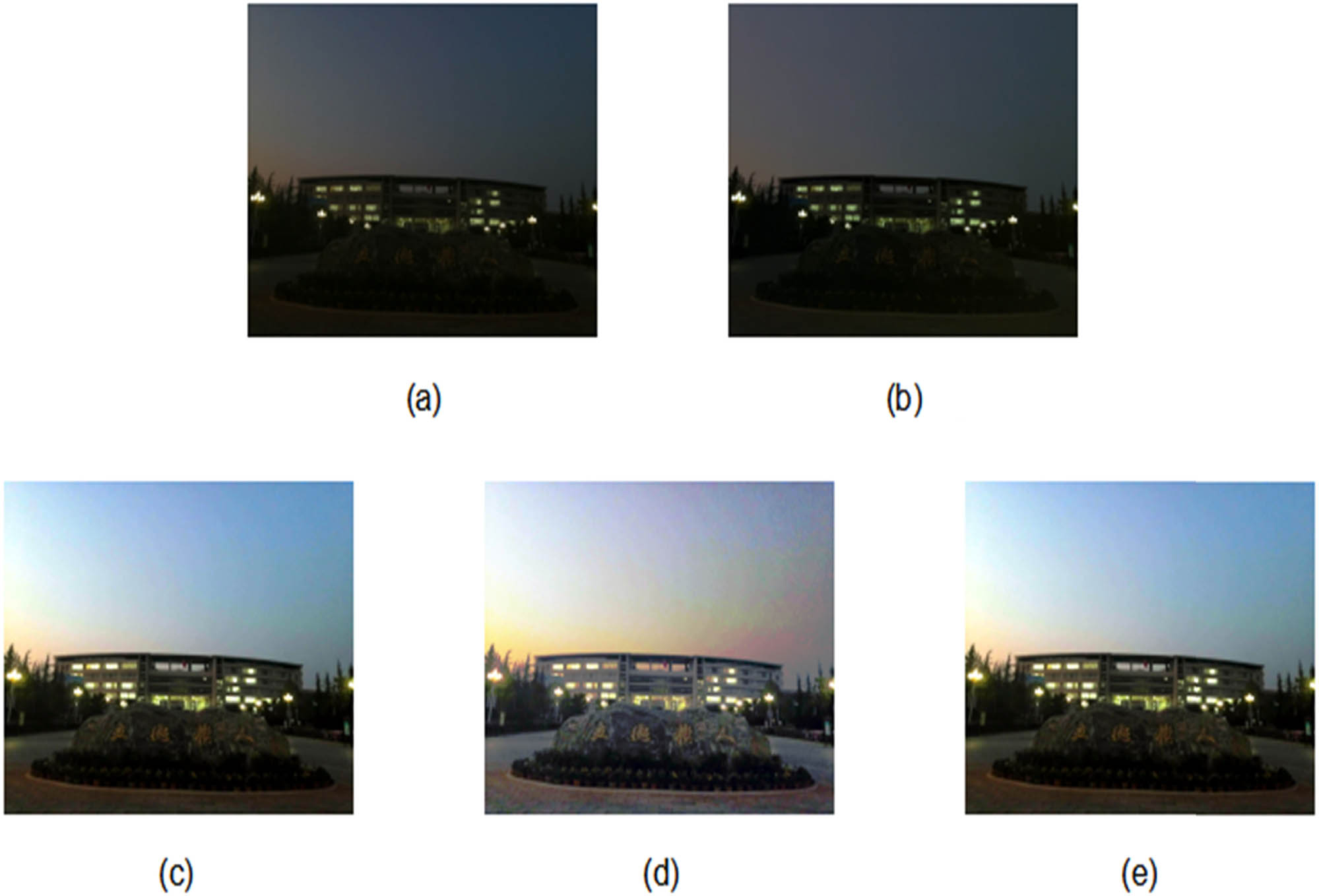 Low-illumination image enhancement with logarithmic tone mapping