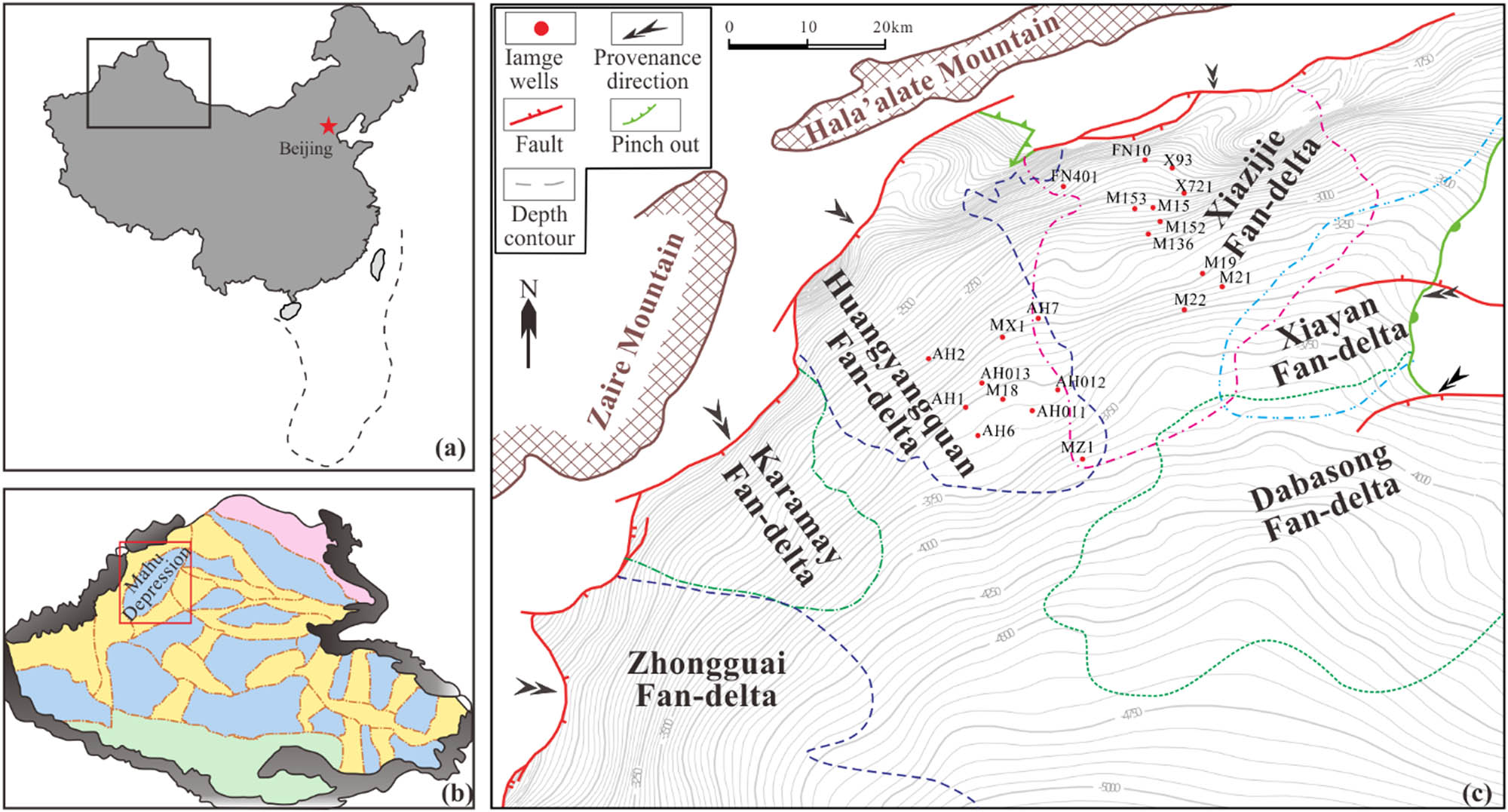A grain size auto-classification of Baikouquan Formation, Mahu ...