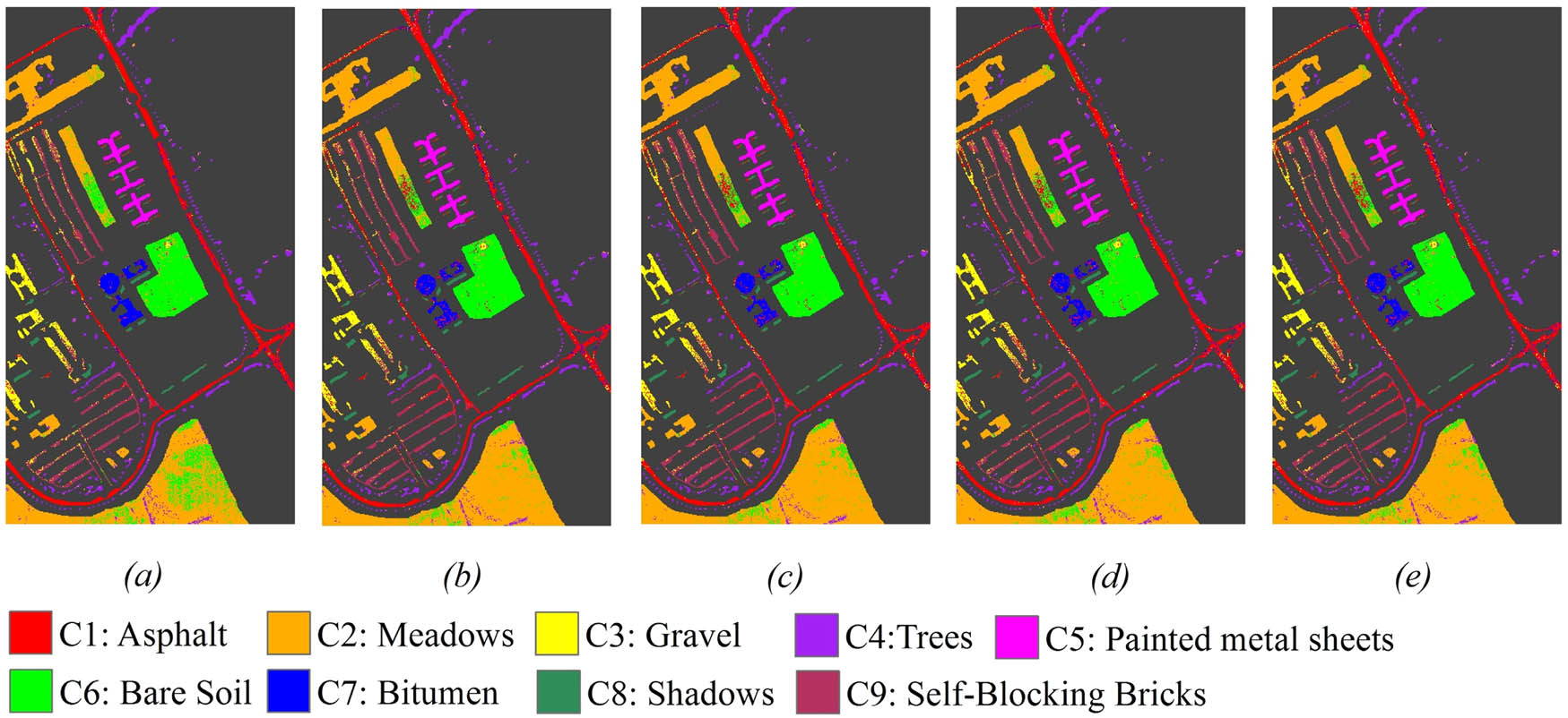 Comparison of swarm intelligence algorithms for optimized band selection of hyperspectral remote ...