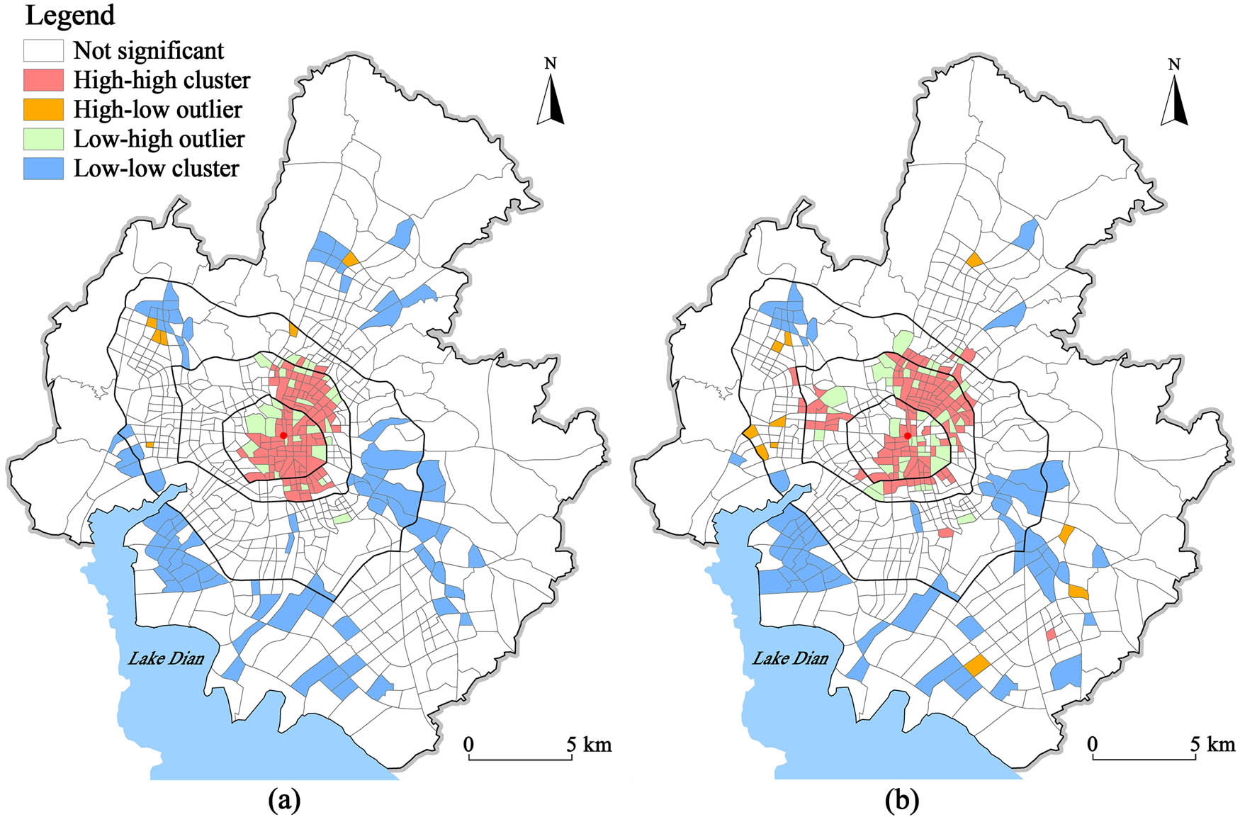 Differences in urban daytime and night block vitality based on mobile ...