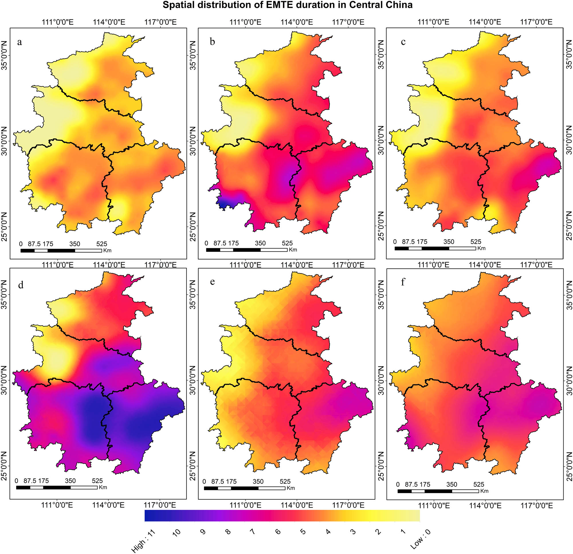 Evolution characteristics of extreme maximum temperature events in ...