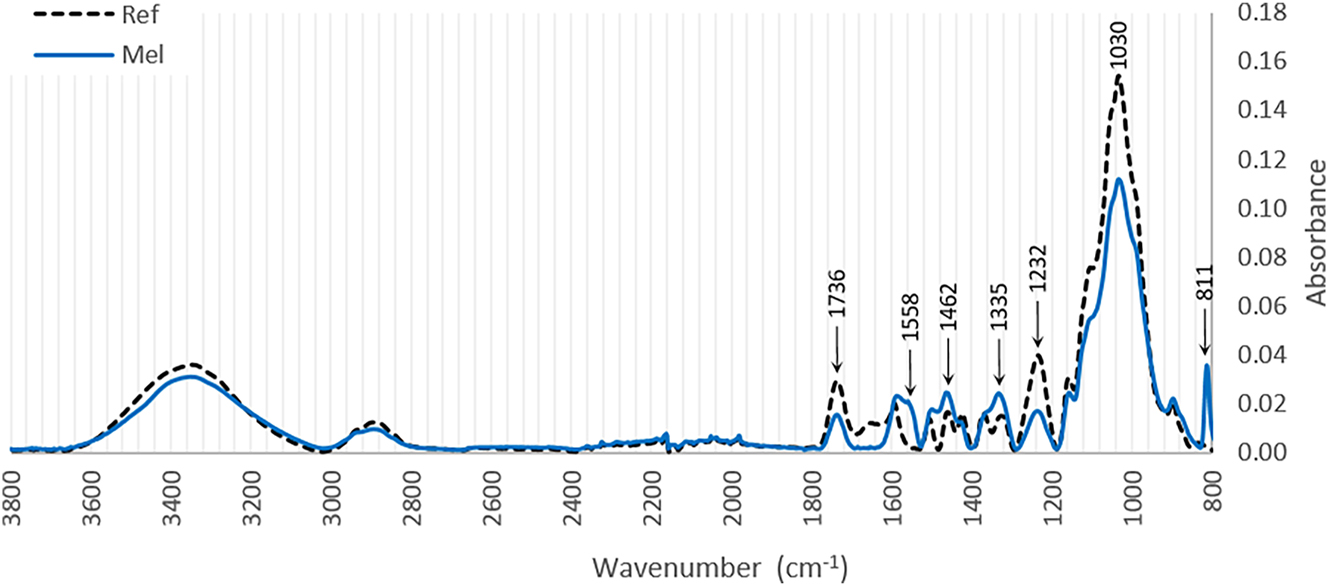 Chemical changes in thermally modified, acetylated and melamine ...