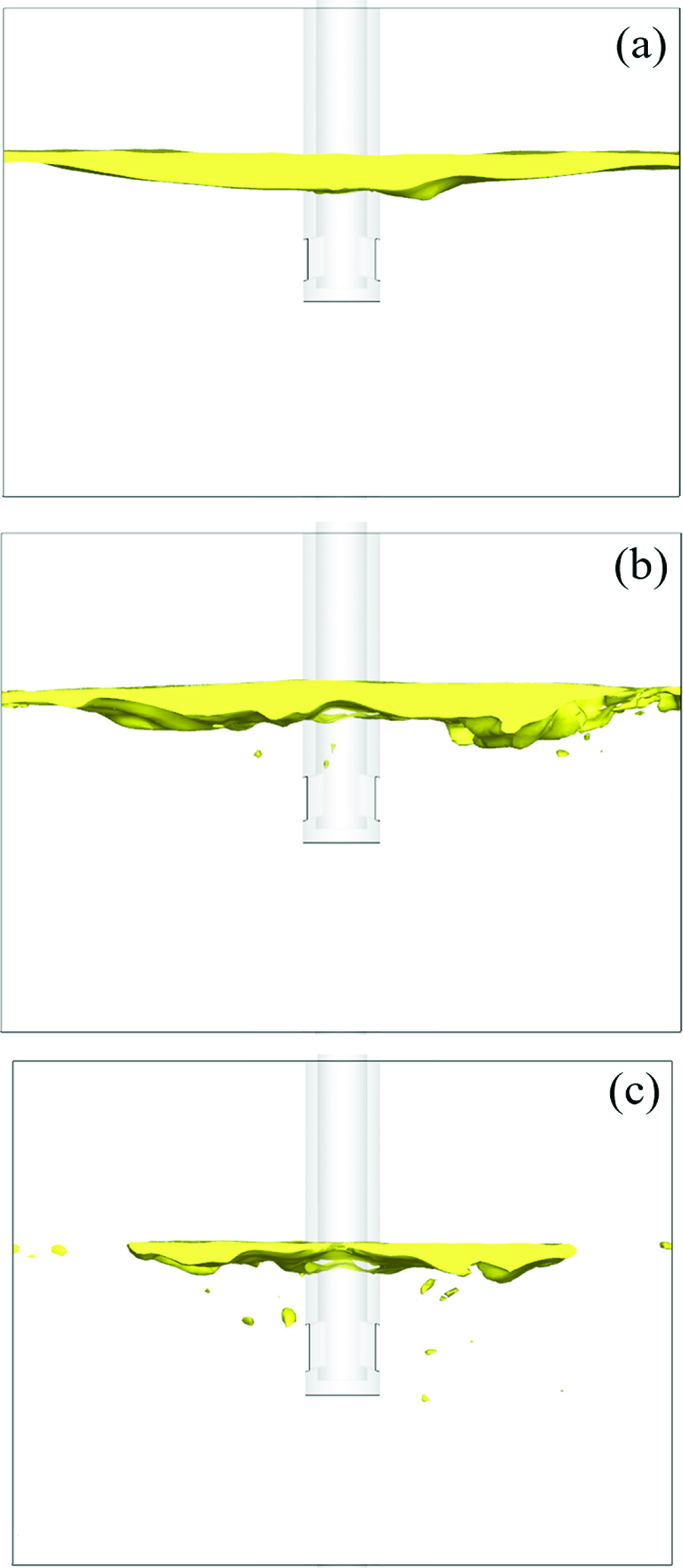 Mathematical Modeling of Liquid Slag Layer Fluctuation and Slag ...