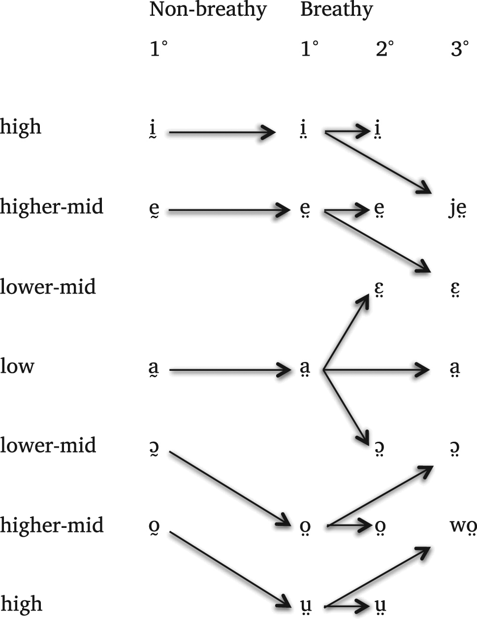Vowel quality alternation in Dinka verb derivation: The Agar variety