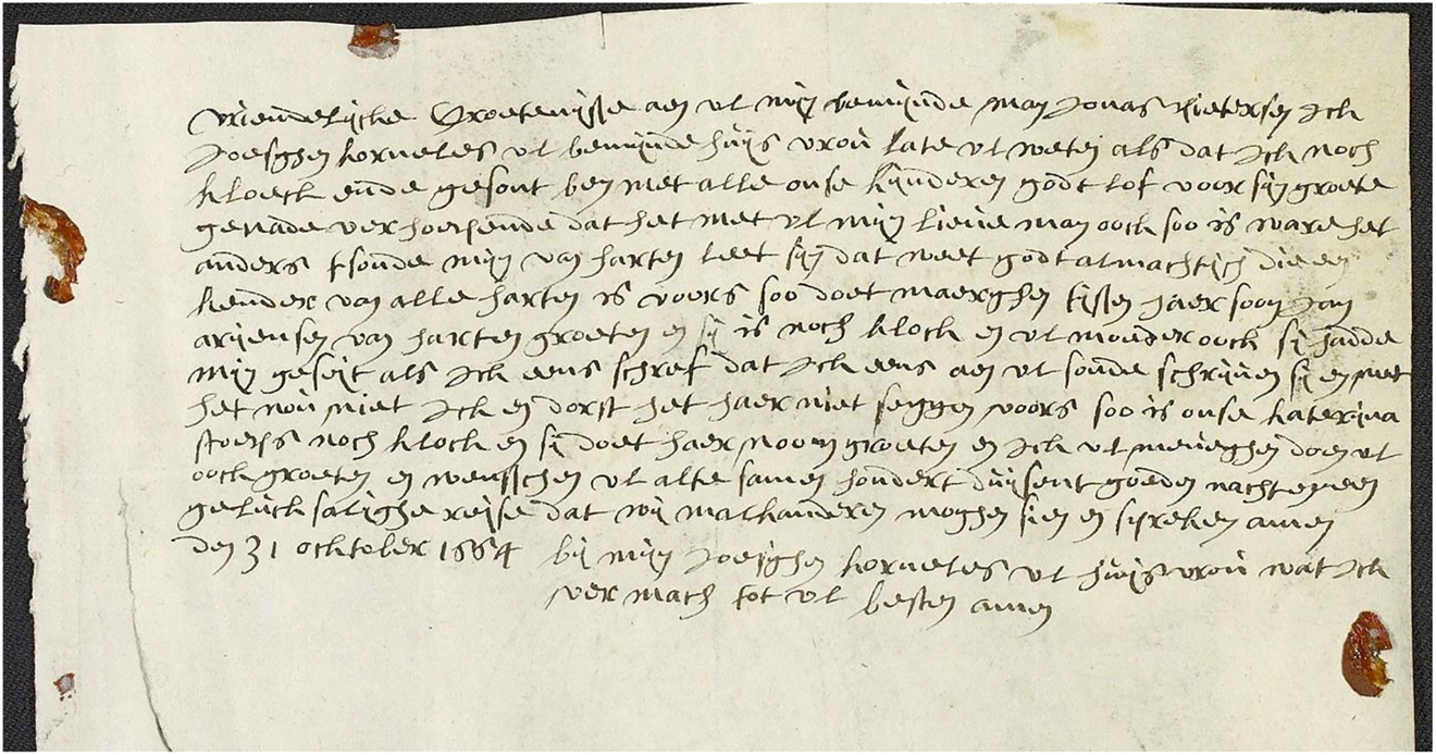 The black box of delegated writing: Early Modern scribes and female ...