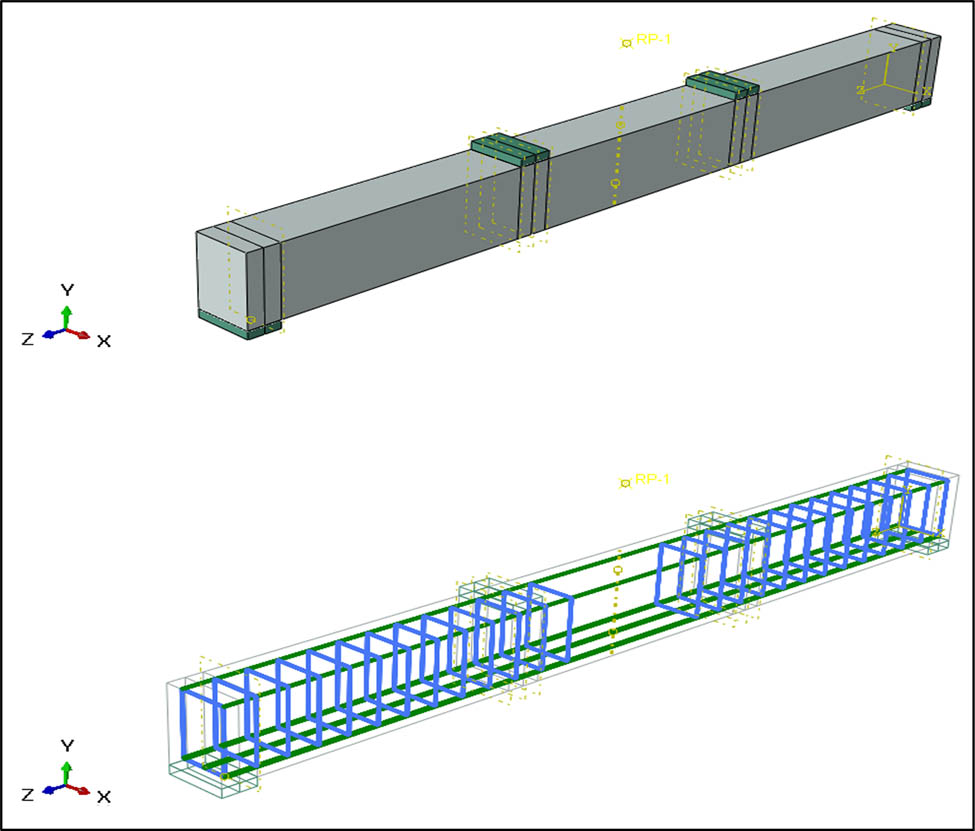 Analysis of concrete beams reinforced by GFRP bars with v...
