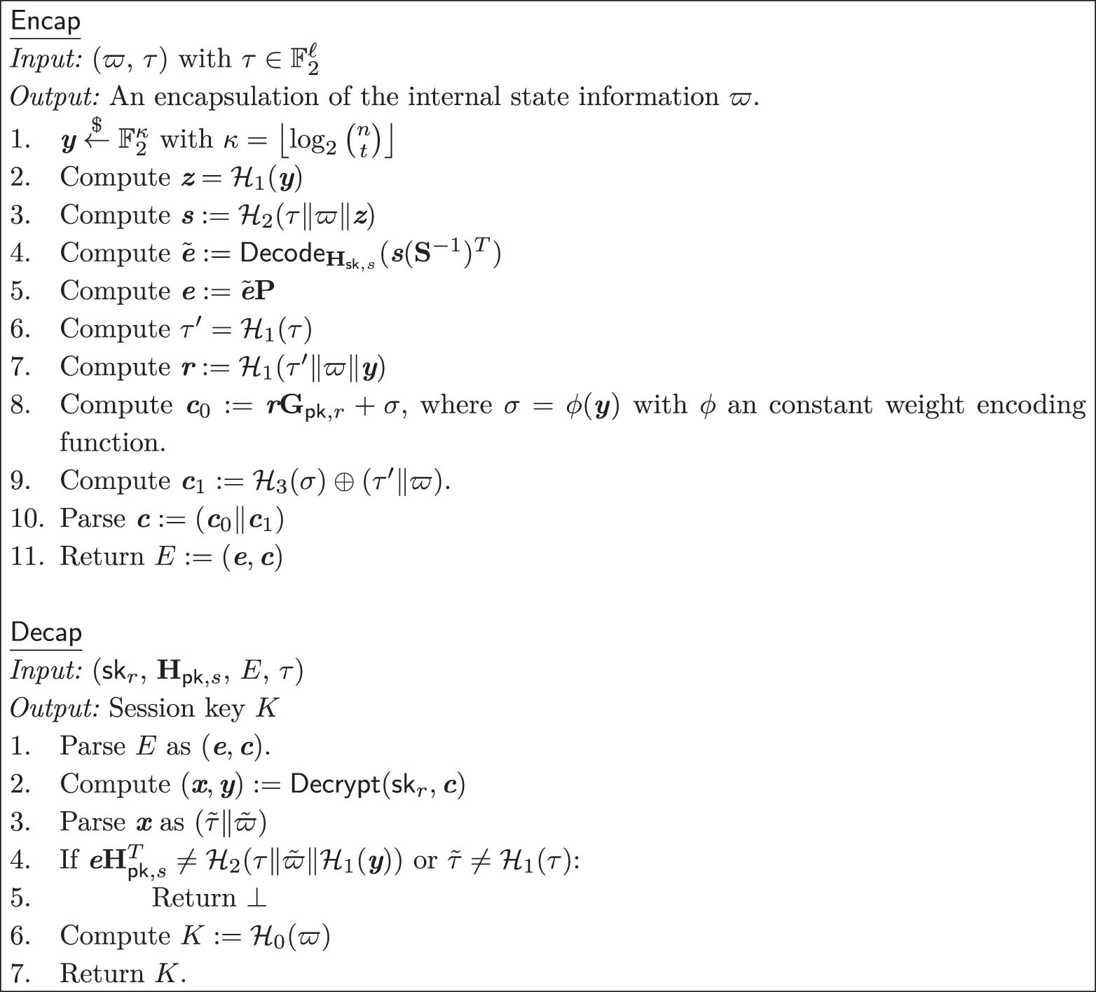 A code-based hybrid signcryption scheme