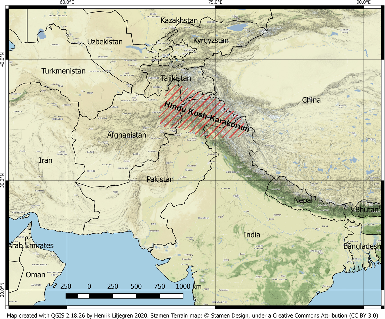 The Hindu Kush–Karakorum and linguistic areality