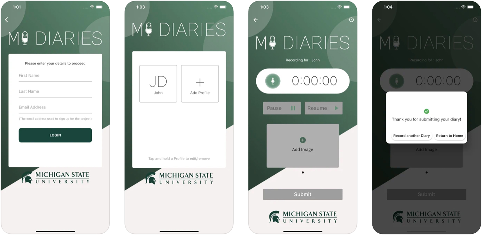 MI Diaries: ethical and practical challenges