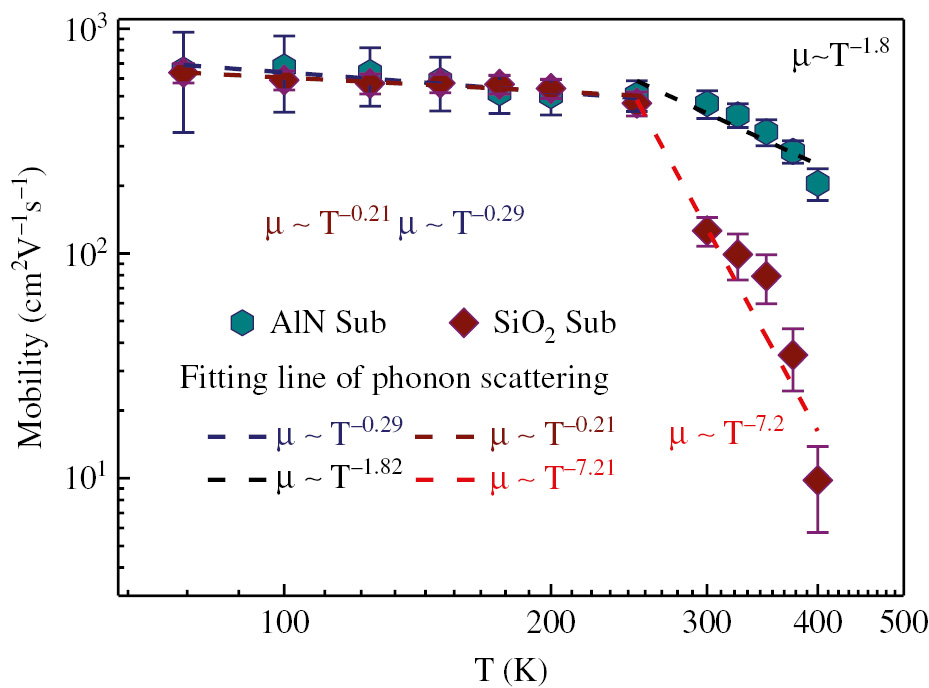 Temperature-stable black phosphorus field-effect transistors through ...