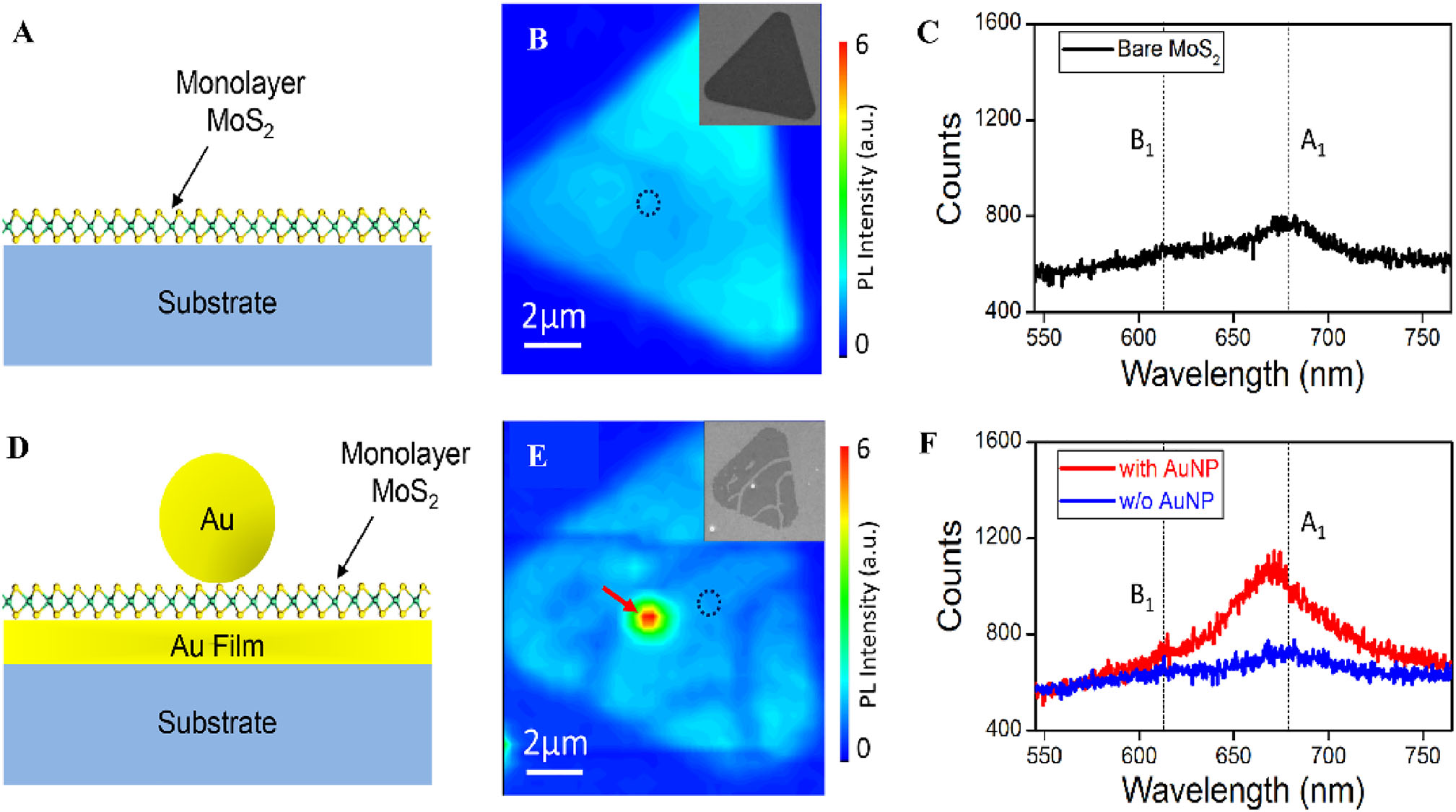 Effects of gap thickness and emitter location on the photoluminescence ...