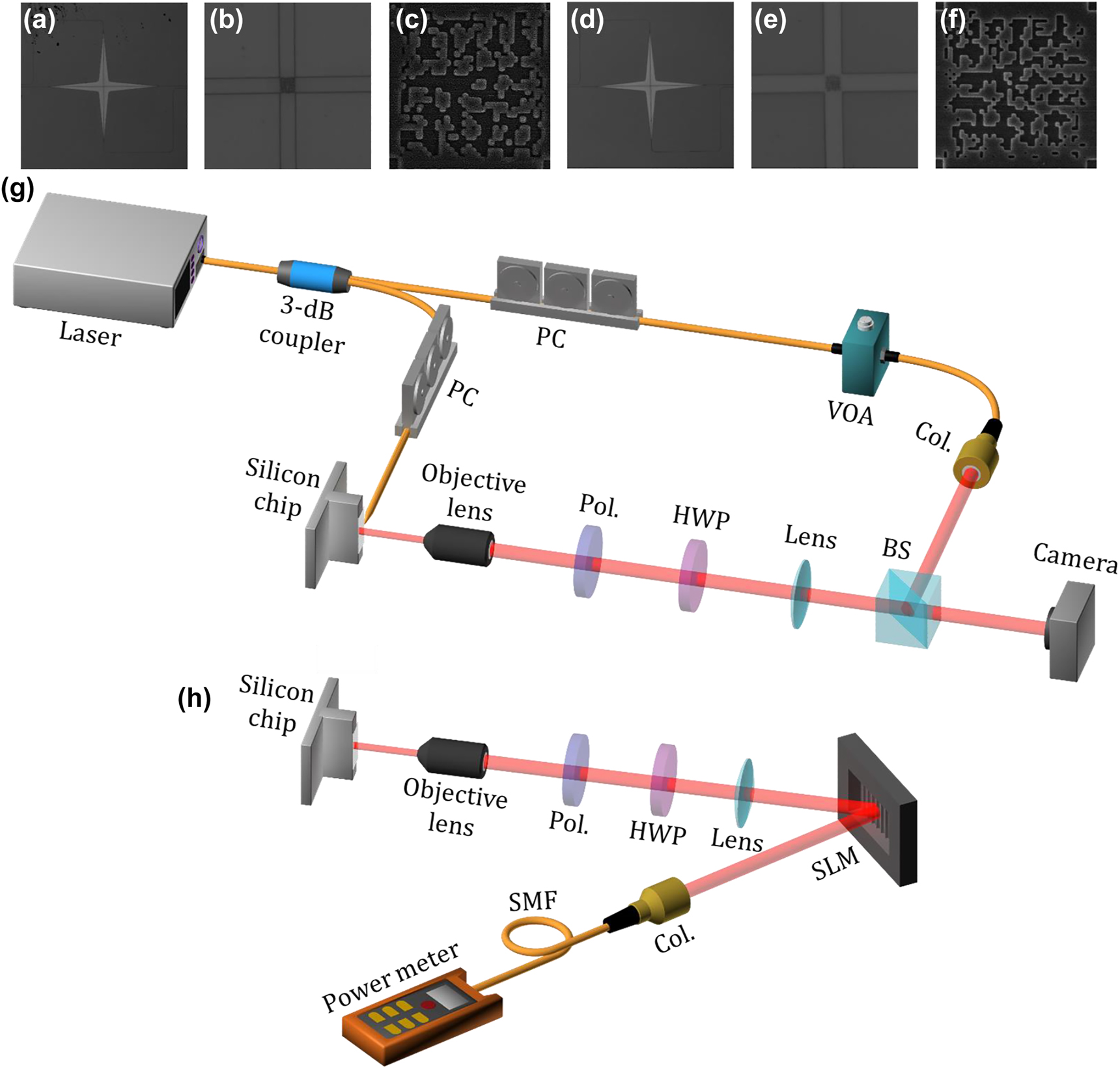 Digitized subwavelength surface structure on silicon plat...