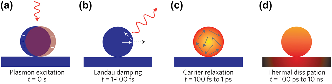Molecular scale nanophotonics: hot carriers, strong coupling, and electrically driven plasmonic ...