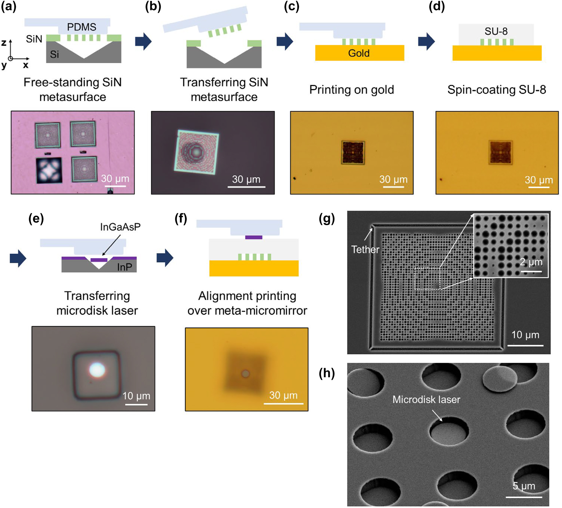 Emission engineering in microdisk lasers via direct integration of meta ...
