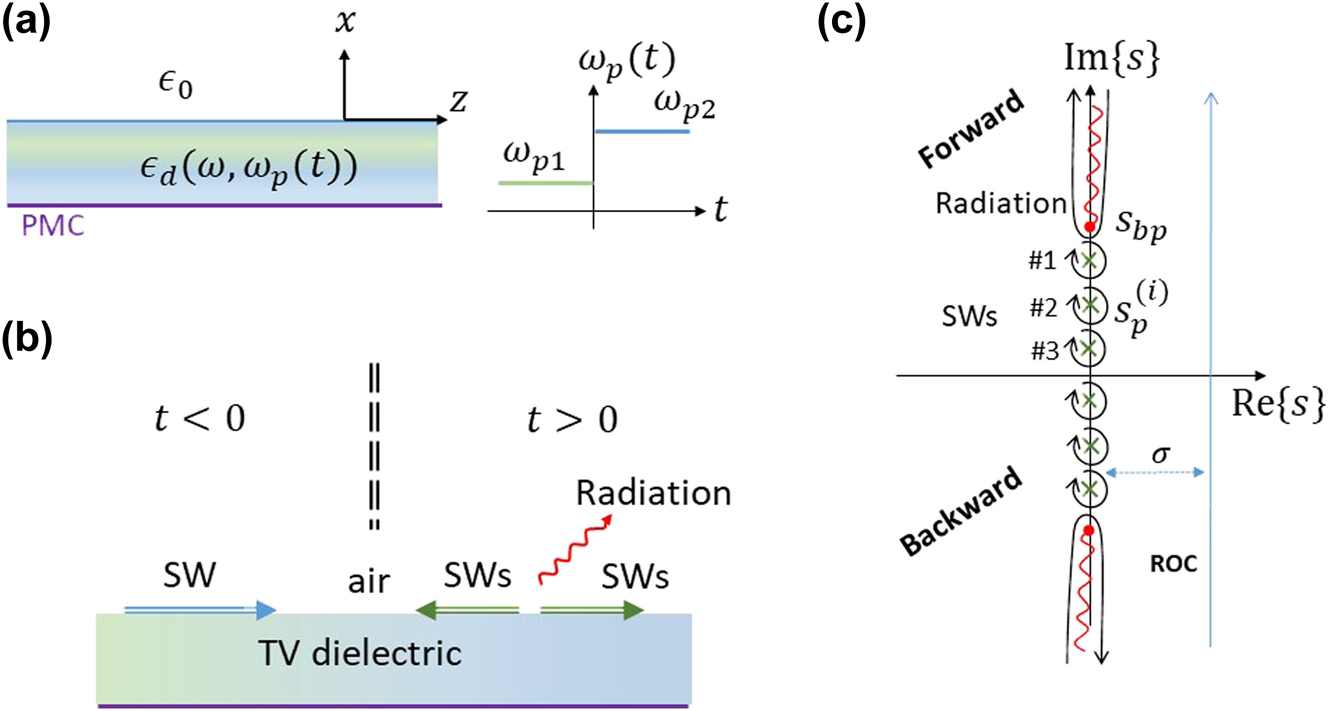 Universal transient radiation dynamics by abrupt and soft temporal ...