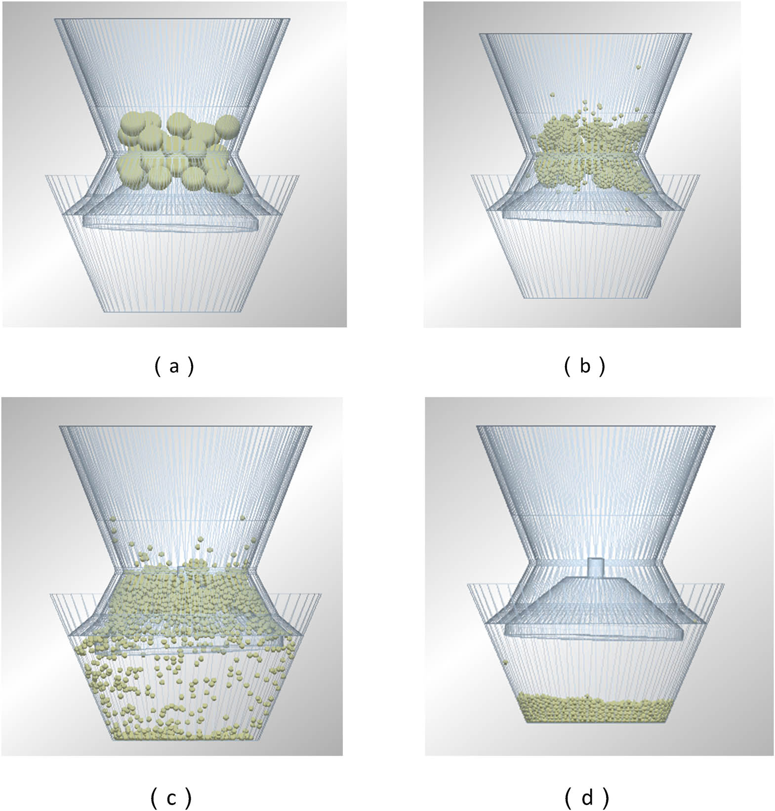 Study on the technical parameters model of the functional components of cone crushers