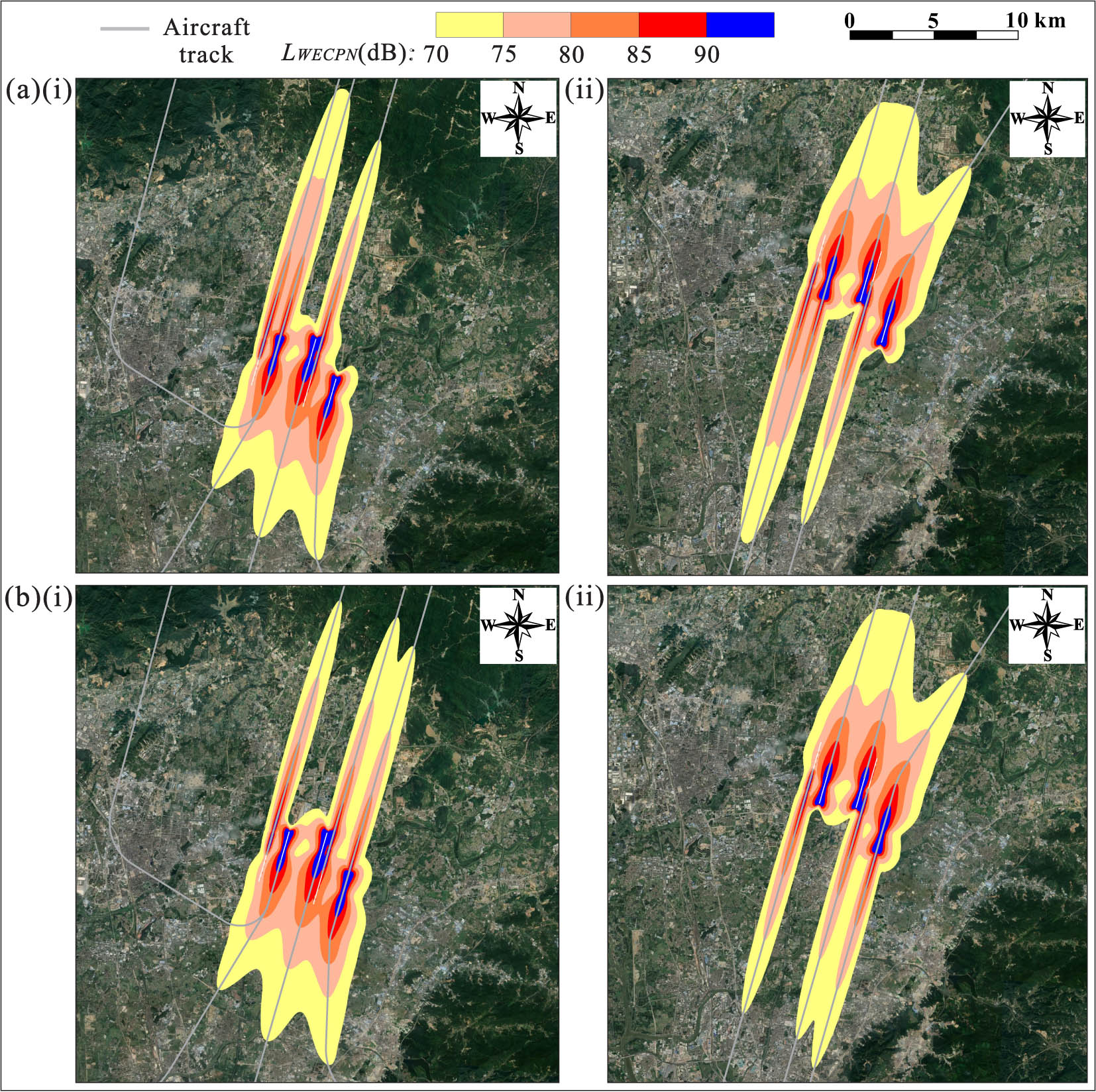 Methodologies for the prediction of future aircraft noise level