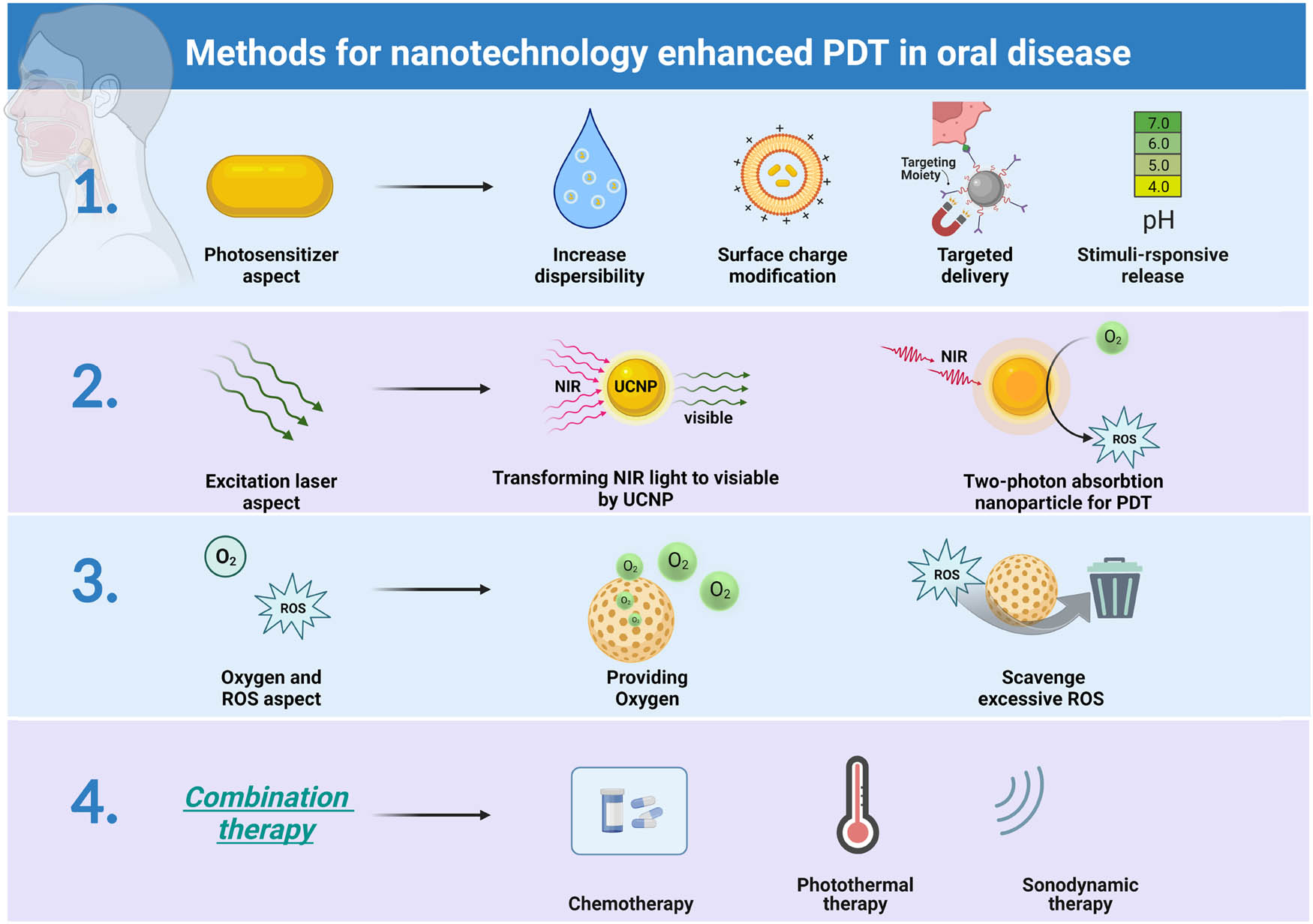 Photodynamic therapy empowered by nanotechnology for oral and dental ...