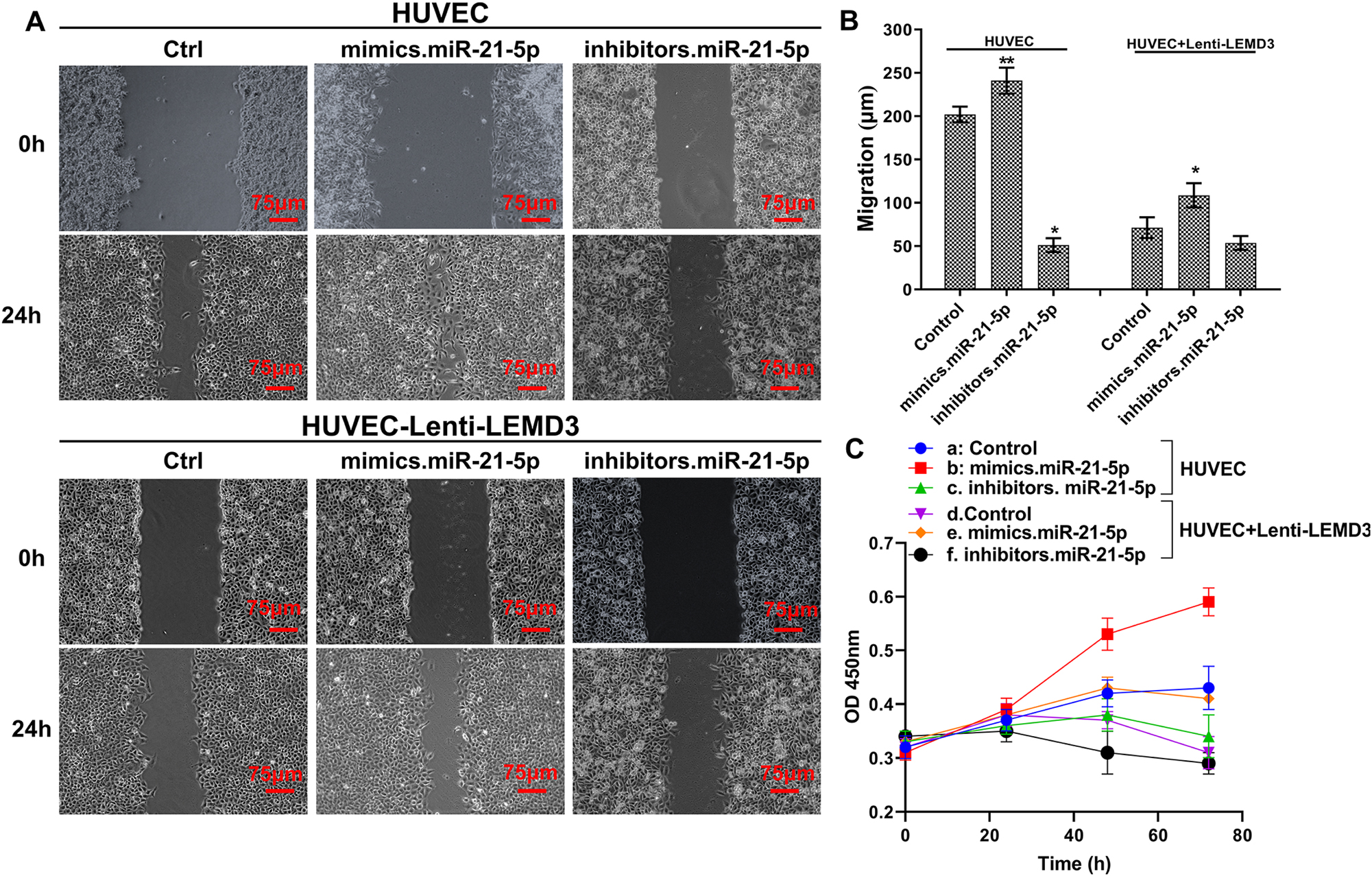 Exosomal microRNA-21-5p from gastric cancer cells promote...