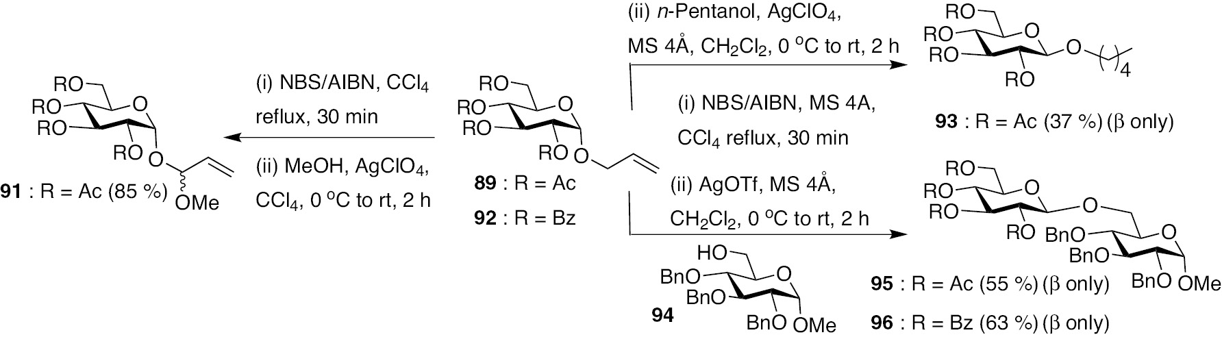 One-pot oligosaccharide synthesis: latent-active method o...