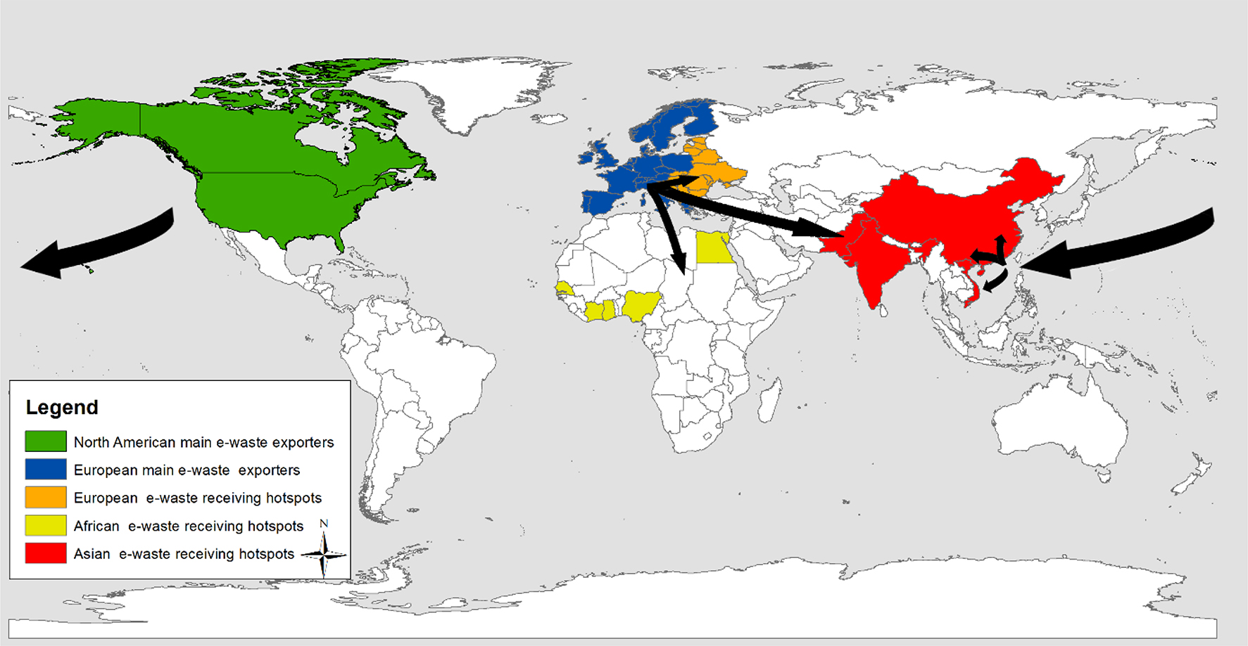 Global occurrence, chemical properties, and ecological impacts of e ...