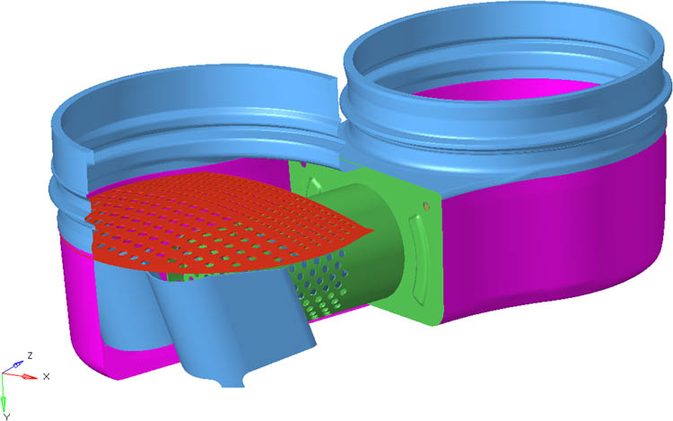Optimization of SCR inflow uniformity based on CFD simulation