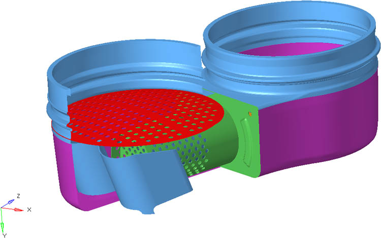 Optimization of SCR inflow uniformity based on CFD simulation